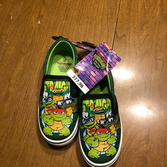 Nickelodeon | Shoes | Teenage Mutant Ninja Turtles Sneakers | Poshmark